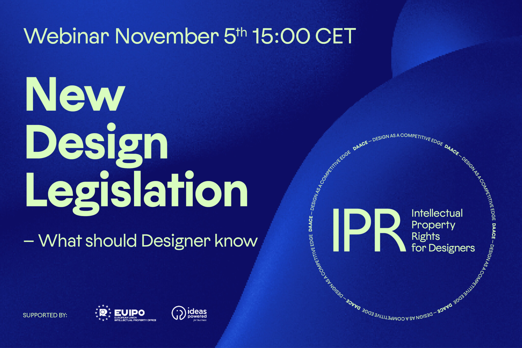 IPR for Designers IV: New Design Legislation - Ornamo